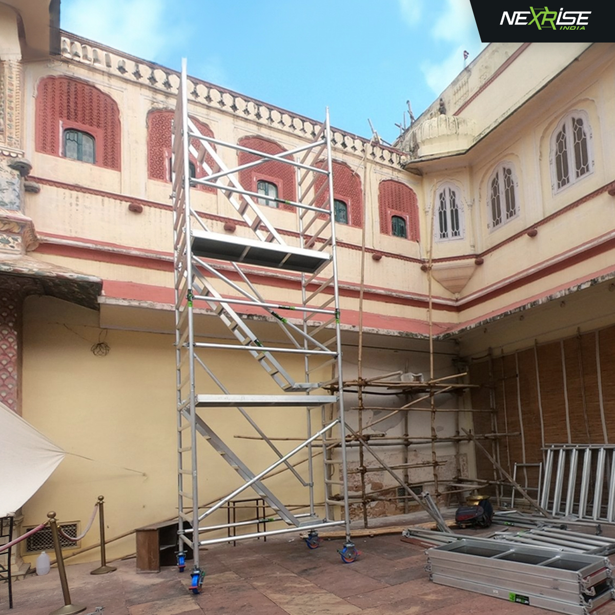 How to Set Up Scaffolding Safely and Efficiently - Nexrise India Infra