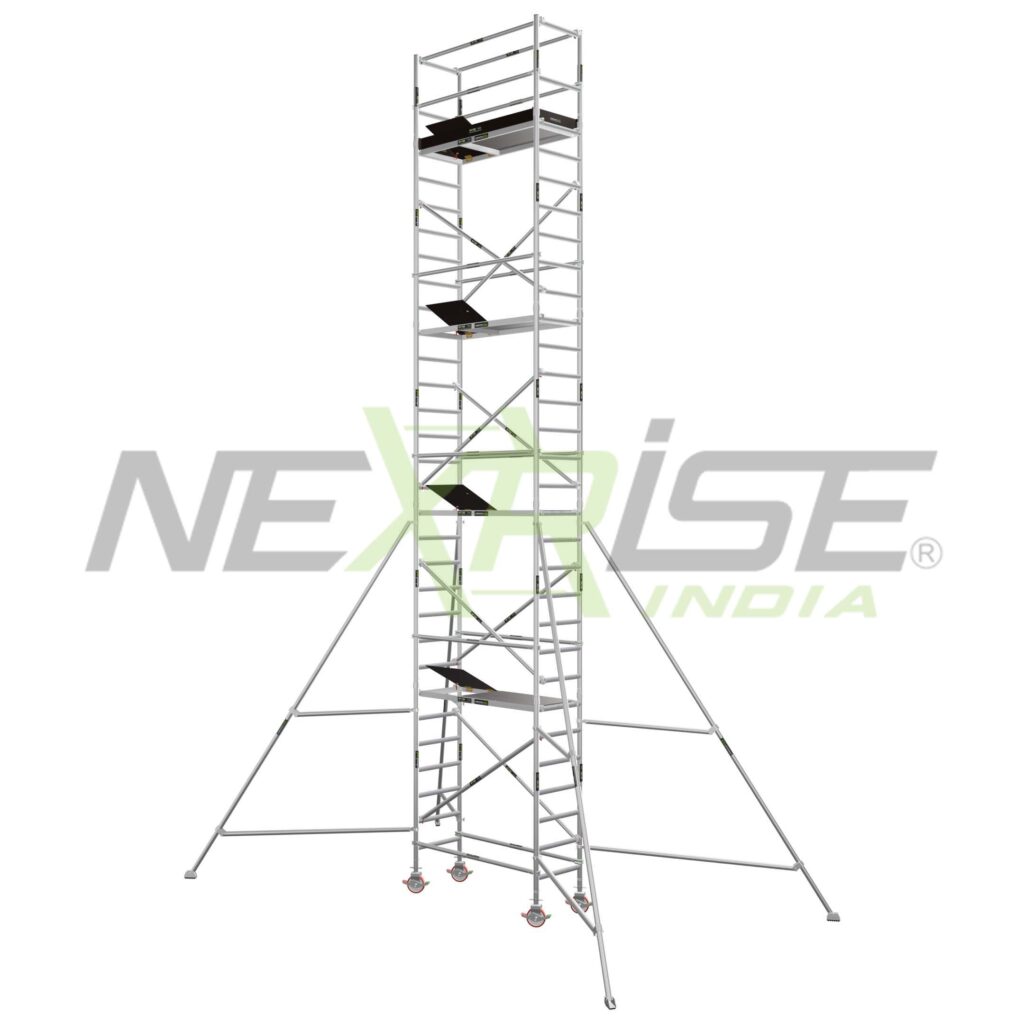 Narrow Width Aluminium Scaffolding Tower for Sale and Rent - Nexrise ...