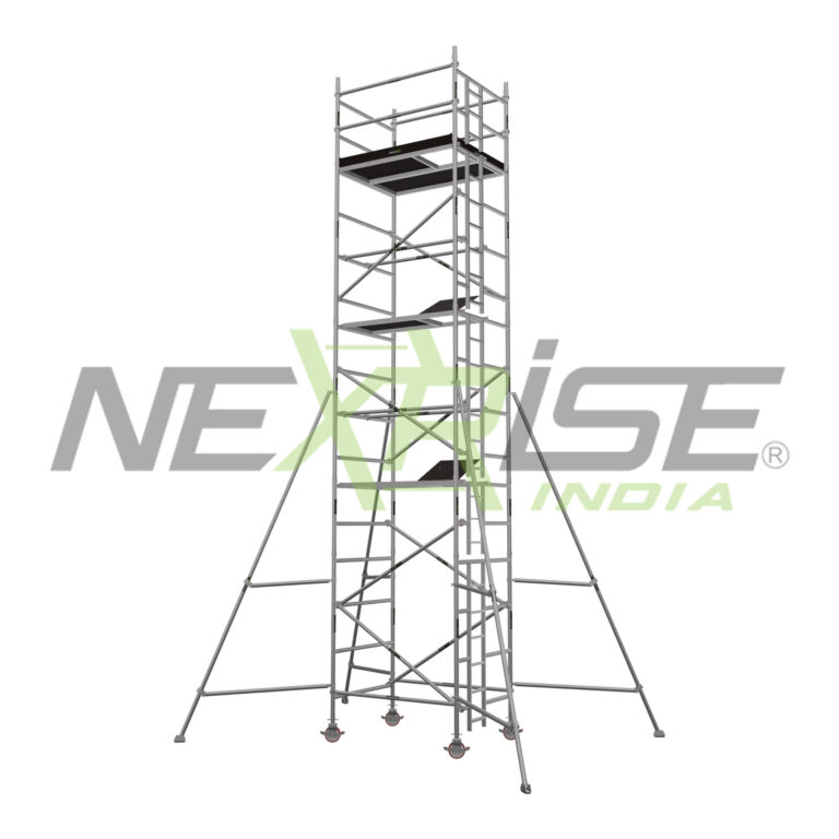 Ladder Frame Scaffold Tower | Double Width Frame Tower - Nexrise India ...